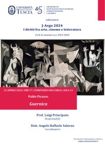 J-Argo 2024 Pablo Picasso - Guernica - Unitus